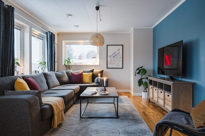 Spacious Top-floor 2br Residence - Luleå