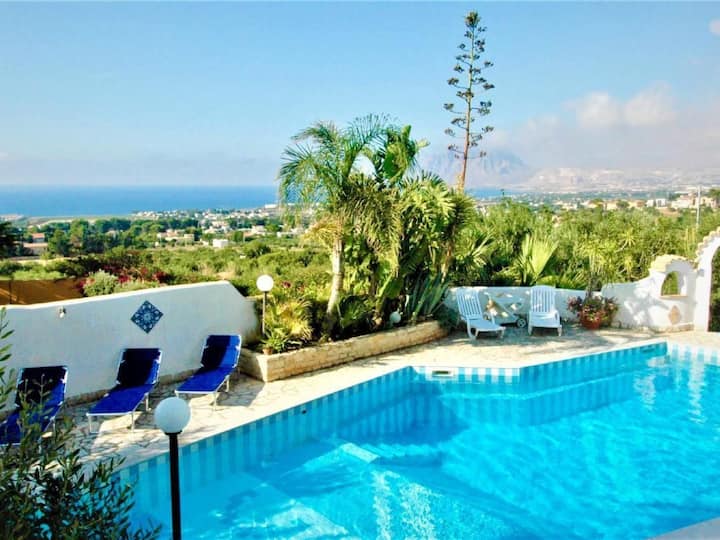 Ferienvilla "Le Palme" Mit Eigenem Pool - San Vito Lo Capo