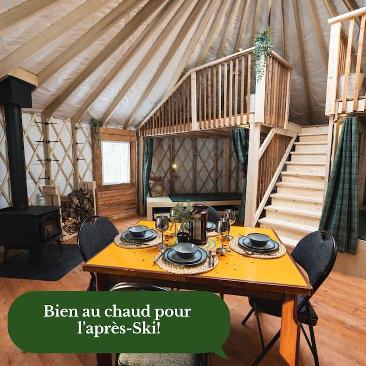 Yourte Cozy Dans Les Bois - Sainte-Agathe-des-Monts