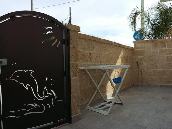 Delphin"-studio Mit Terrasse Und Garten - Campomarino