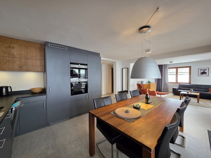 Appartement Moderne E Central Dans Maison Colorado - Saas-Fee