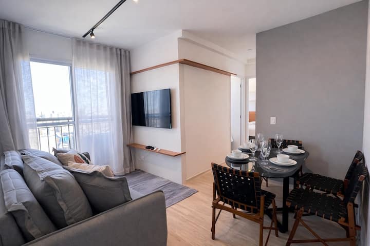 Next ÁFrica Apto Completo - Guest House Campinas - Campinas