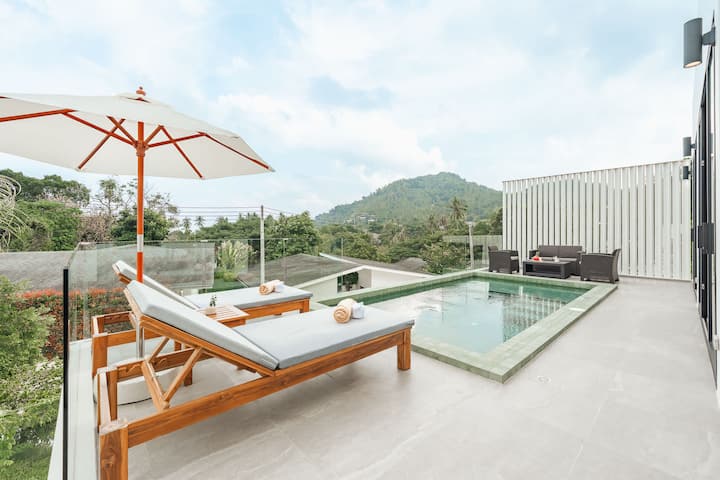 Staylar Sunrise Pool Villa, Chaweng Noi D2 - Ko Szamuj