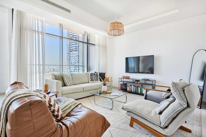 Immaculate 2br + Maid W/ Canal Views - Downtown - Dubai Airport (DXB) 