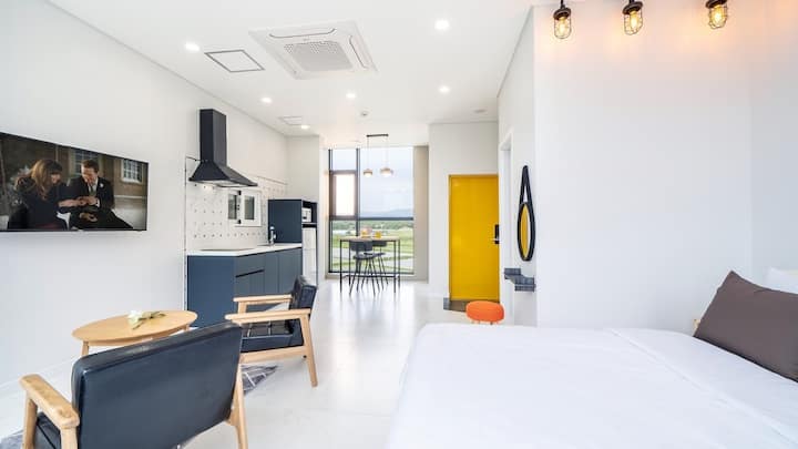 #오션뷰 #스파 #경포 #안목 #중앙시장 디럭스A202스파넷플릭스 - Gangneung-si