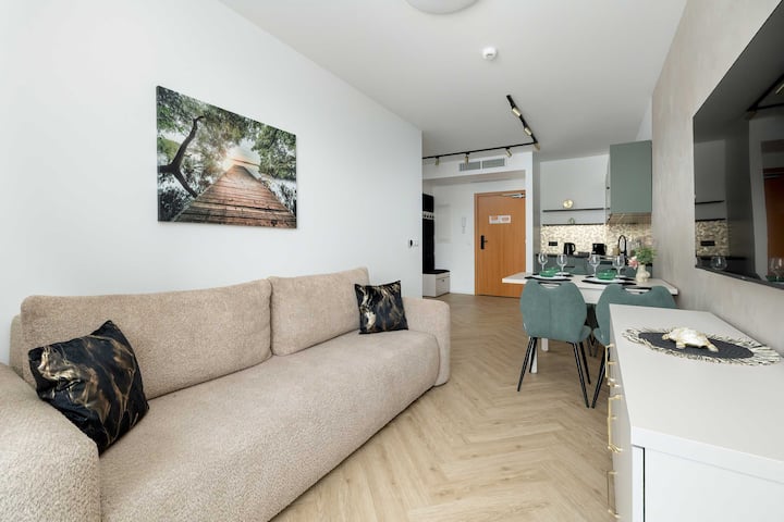 Art Lake 3.7 | Elegant Apartment | Pool | A/c - Mielno