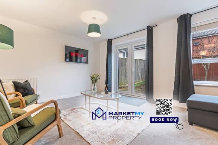 Spacious 4-bed Home Near Cribbs & Bristol - Chepstow