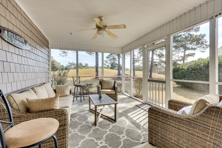 ‘Sweet Tee Retreat’ In Southport Golf Community! - Bald Head Island, NC
