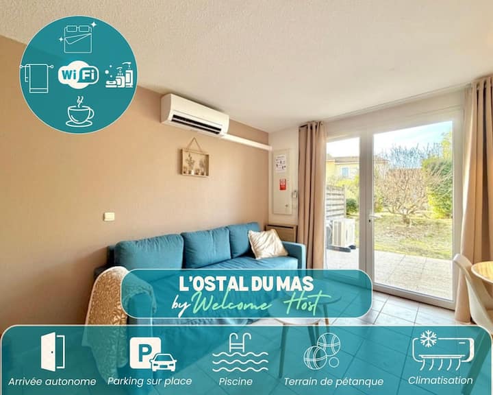 L'ostal Du Mas, 5 Pers Piscine à Calvisson - Calvisson
