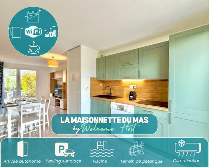 La Maisonnette Du Mas, 6 Pers Piscine à Calvisson - Calvisson