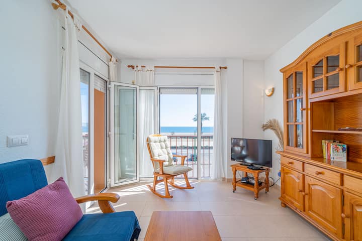 0091-marenostrum Appartement En Face De La Mer - Empuriabrava