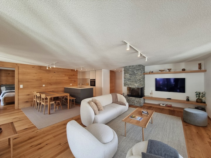 Appartement Luxueux Avec Sauna Dans La Maison Rive - Saas-Fee