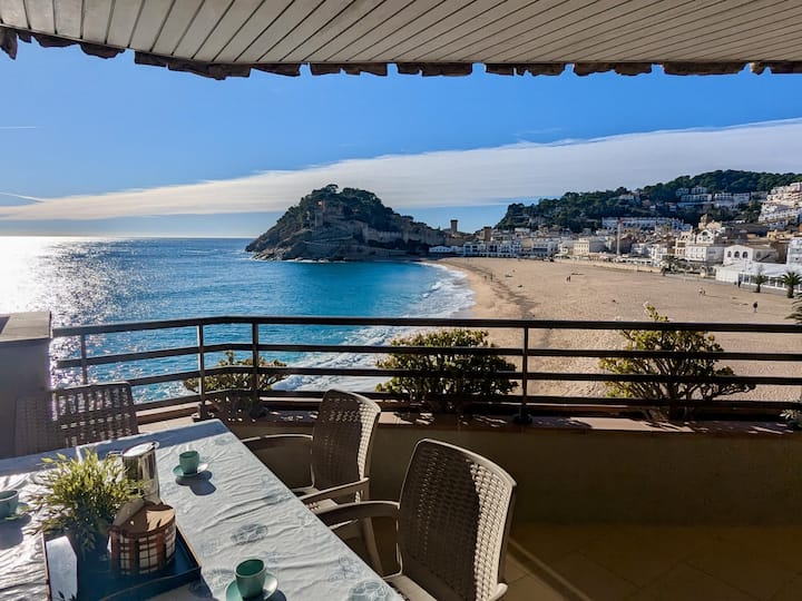 Evh120 Apartamento En Primera Linea De Mar - Tossa de Mar