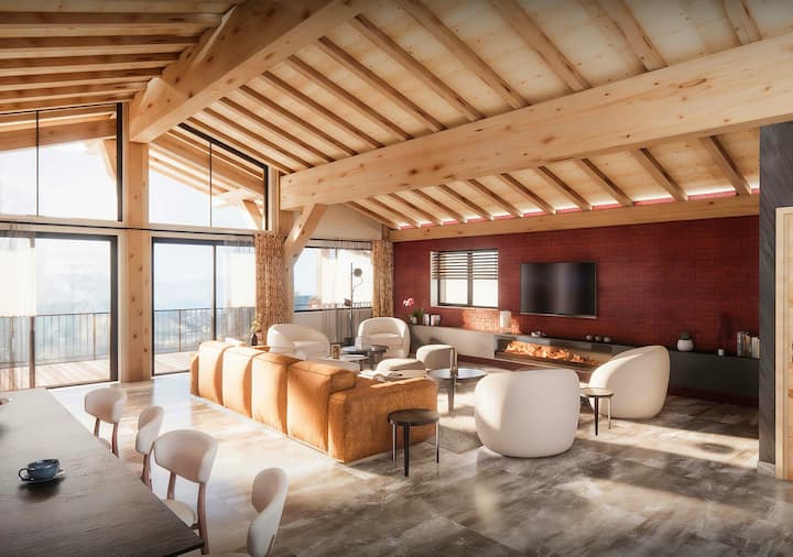 Les Alpes éTé Comme Hiver Dans Un Cadre Rural - Albertville