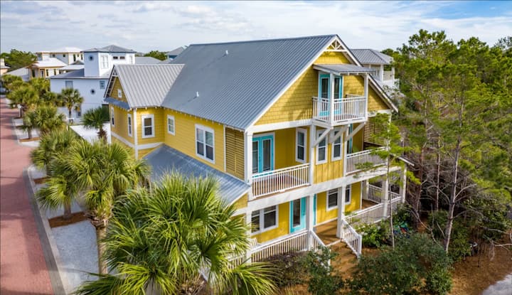 Just Add Water Luxury 5 Bedroom W/ Private Heated - Rosemary Beach, FL