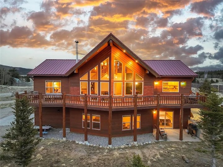 Luxury Mtn Home: Hot Tub: Close To Breck Skiing - Fairplay, CO