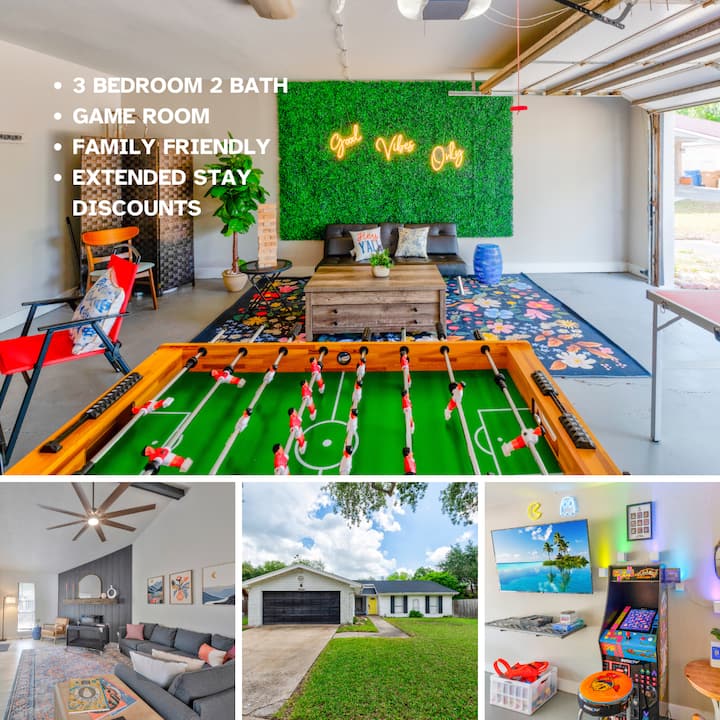 Stunning 3 Bd Family Home+ Game Room+pingpong - 科珀斯克里斯蒂
