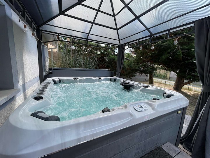 Maison 8 Pers Avec Jacuzzi Proche Centre Ville - Lacanau