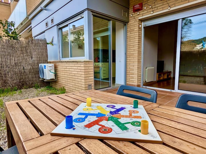 Evh127 Bajo Con Terraza Y Piscina Comunitaria - Tossa de Mar