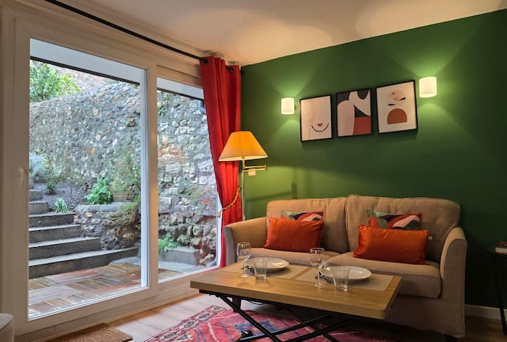 Picasso Terrasse Jardin Centre Honfleur - Honfleur