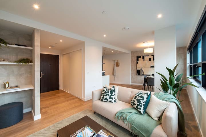Stylish 1br Flat In The Octagon - Birmingham