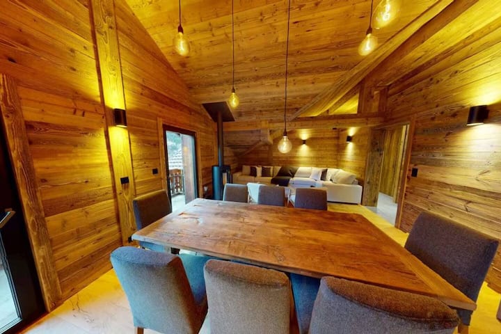 Chalet Apartment With Private Sauna - Champéry