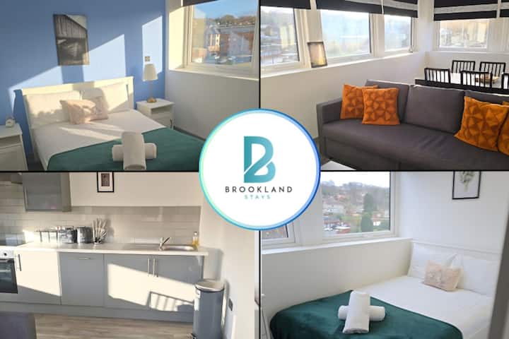 Light-filled 2-bed In Leedswifi - Leeds Bradford Airport (LBA)