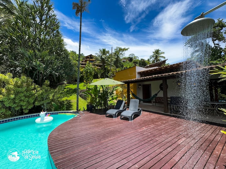 Maison Avec Piscine Et Vue Sur La Mer, à Siriúba, Ilhabela - Ilhabela