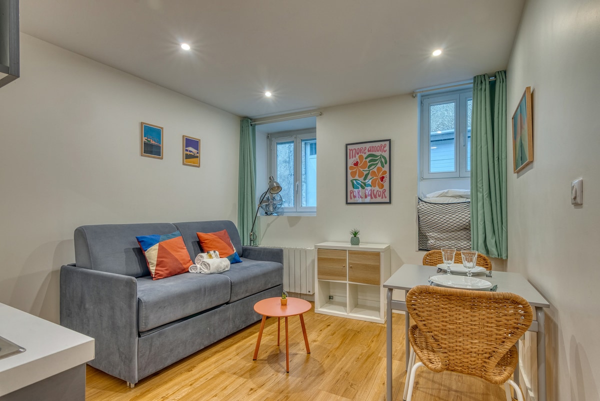 L Aristote - Studio cosy - Proche de Lyon - Wifi - Appartements à louer ...