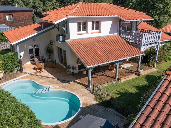 Villa Biscarrosse, 6 Pièces, 10 Pers. - Biscarrosse