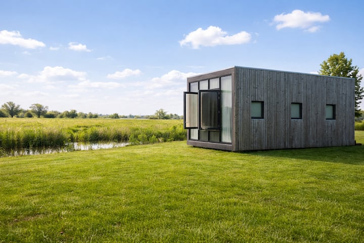 Ryd | Tiny House Cabin In De Weilanden - Leeuwarden