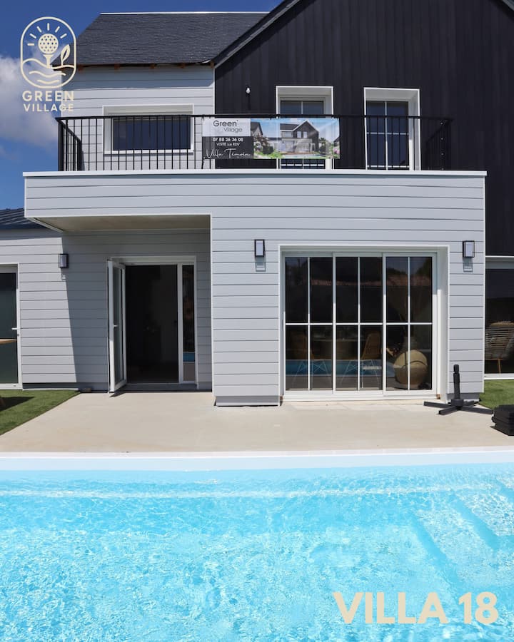 La Villa 18 - Piscine - Golf - Nature - 6/8 Person - Vendée