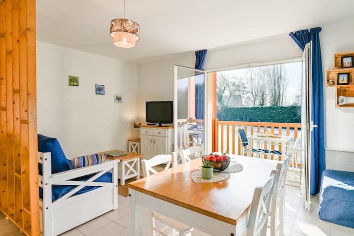 Côte Fleurie · Cocon Normand, Balcon & Parking - Villerville