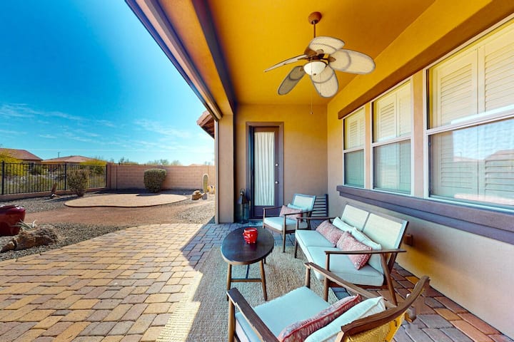 3br Single-level Mountain View Retreat With Yard - Goodyear, AZ