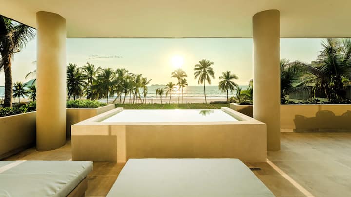 Anera: Sunset Villa With Terrace & Pool - Playa Blanca, Mexico