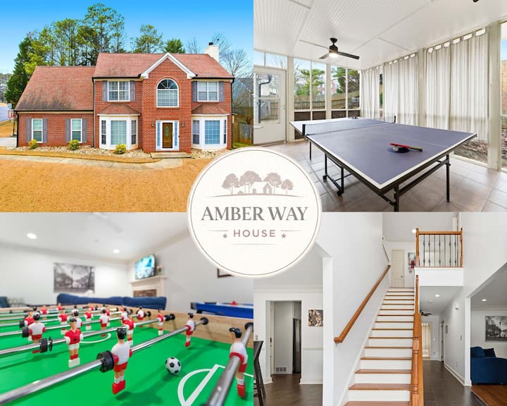 Amber Way House · Spacious Acworth Home - Kennesaw, GA