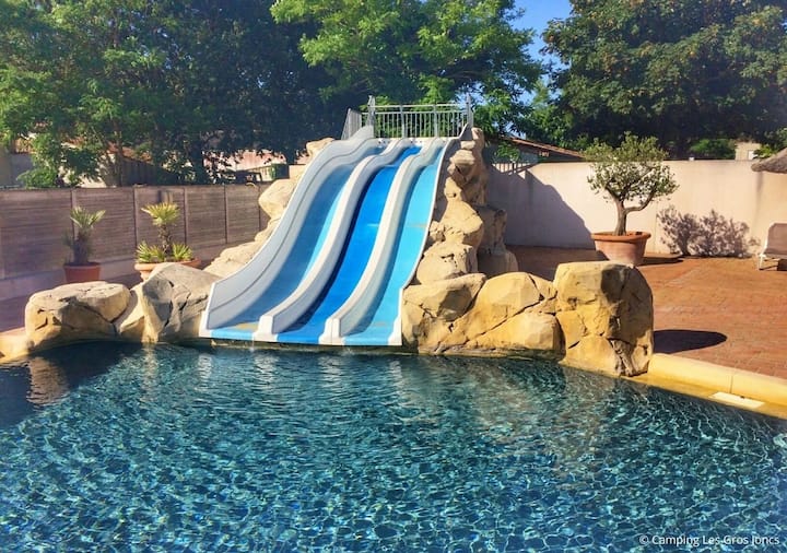 Zecamping 5* Chalet 51m² Piscine - Saint-Georges-d'Oléron