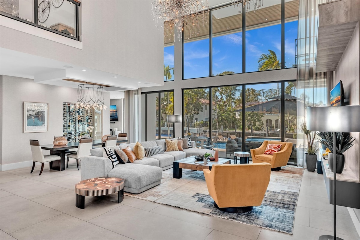 Coral Heaven | Las Olas Waterfront Estate | Dock - Casas en renta en ...