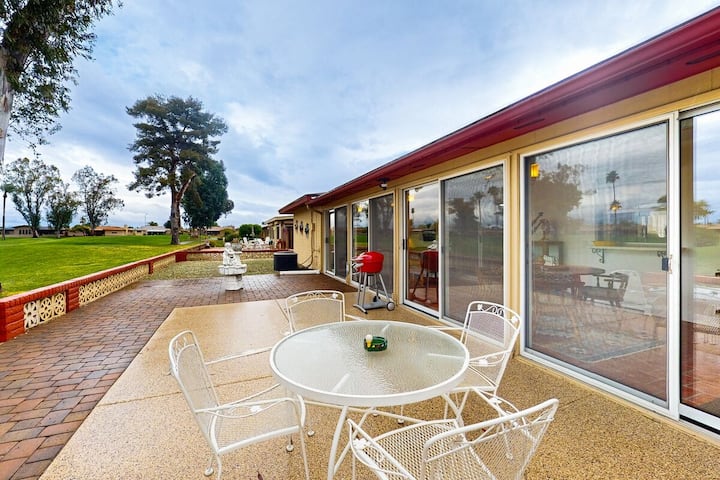 2br Golf-front Snowbird Retreat With Pool, Hot Tub - Mesa, AZ