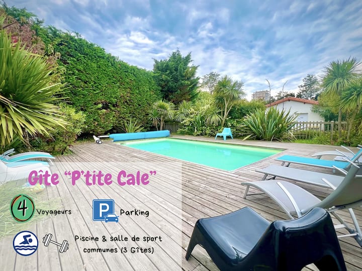 Gîte Proche Plage X 4 Pers 43m2 Piscine & Parking - Les Sables-d'Olonne
