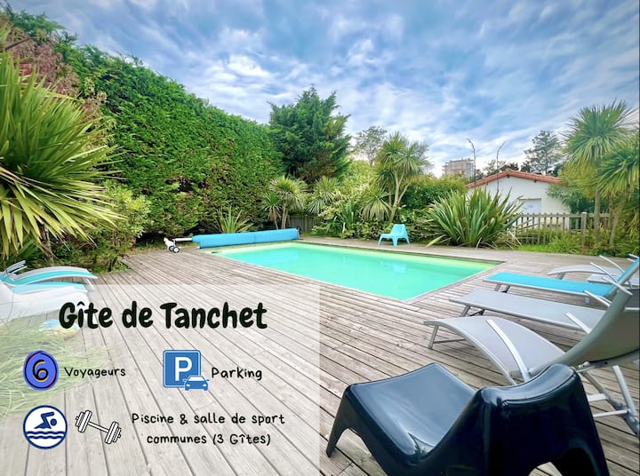 Gîte Proche Plage X 6 Pers 45m2 Piscine & Parking - Les Sables-d'Olonne