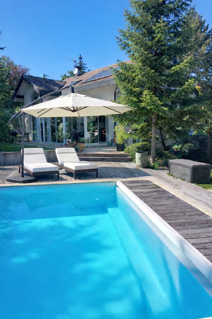 Maison Provins, Piscine, Calme, Famille - Annecy