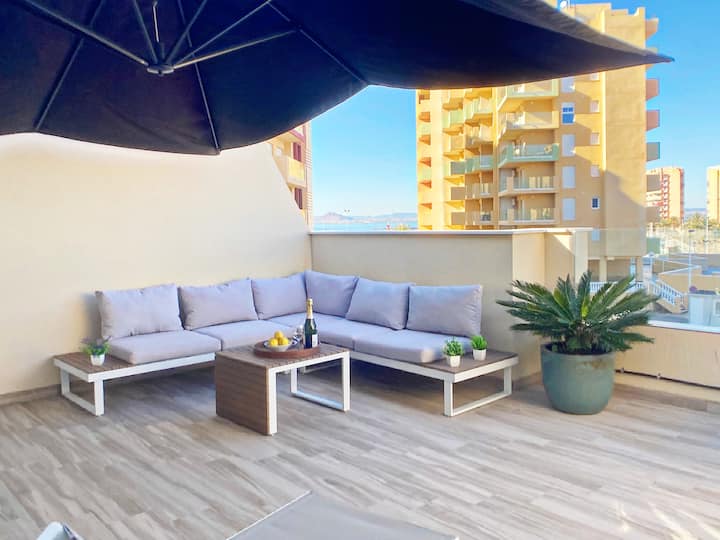 Maison Semi-détachée Spacieuse De 3 Chambres Au Ki - La Manga