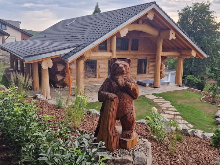 Luxus-blockhausparadies Eveningwood Im Spessart - Spessart