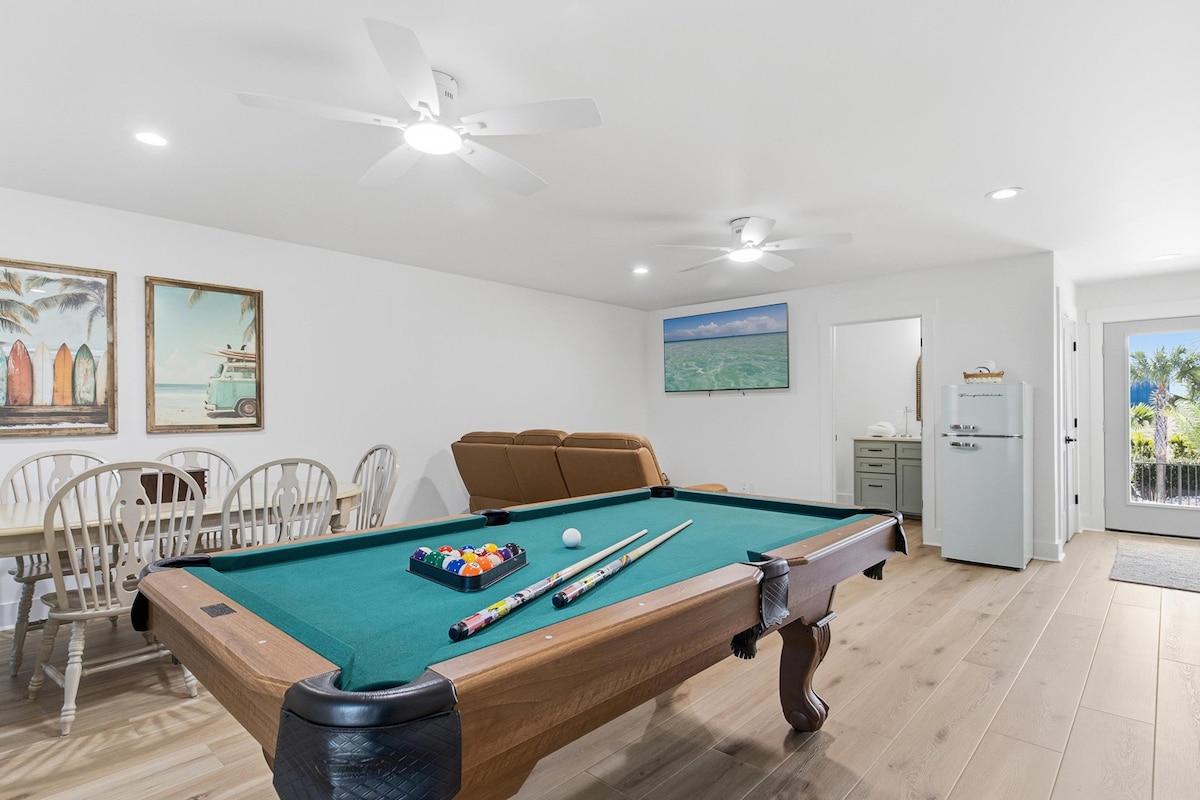 Strandhaus Walking on Water – privater Pool - Häuser zur Miete in Saint ...