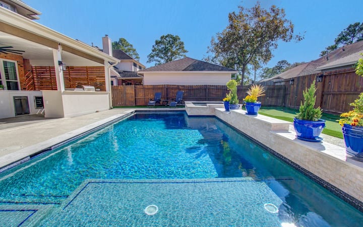 Heated Pool • Hot Tub • Game Loft • 4br - Houston, TX