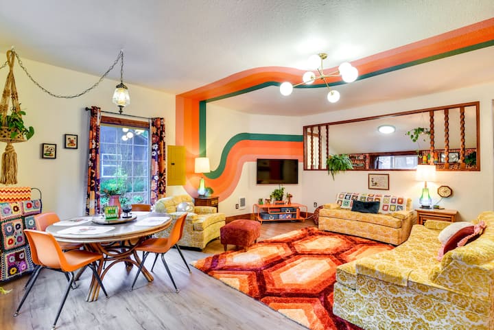 70s Retro Retreat In Rhododendron! Mt Hood Base - Oregón