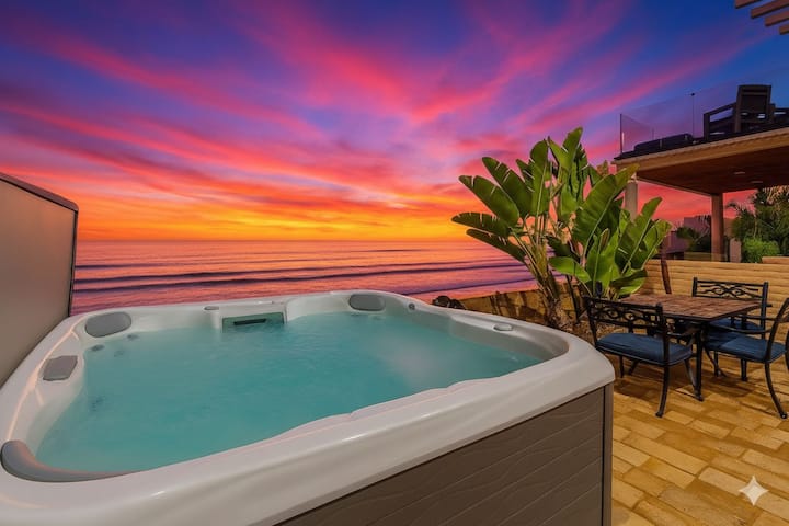 Ocean Front * Panoramic Views * Private Sand Beach - Oceanside