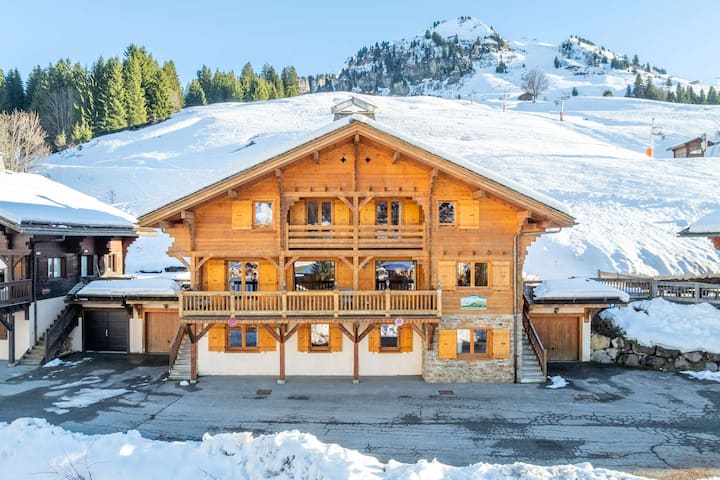 Chiron T Demi-chalet Avec Sauna Au Pied Des Pistes - Le Grand-Bornand