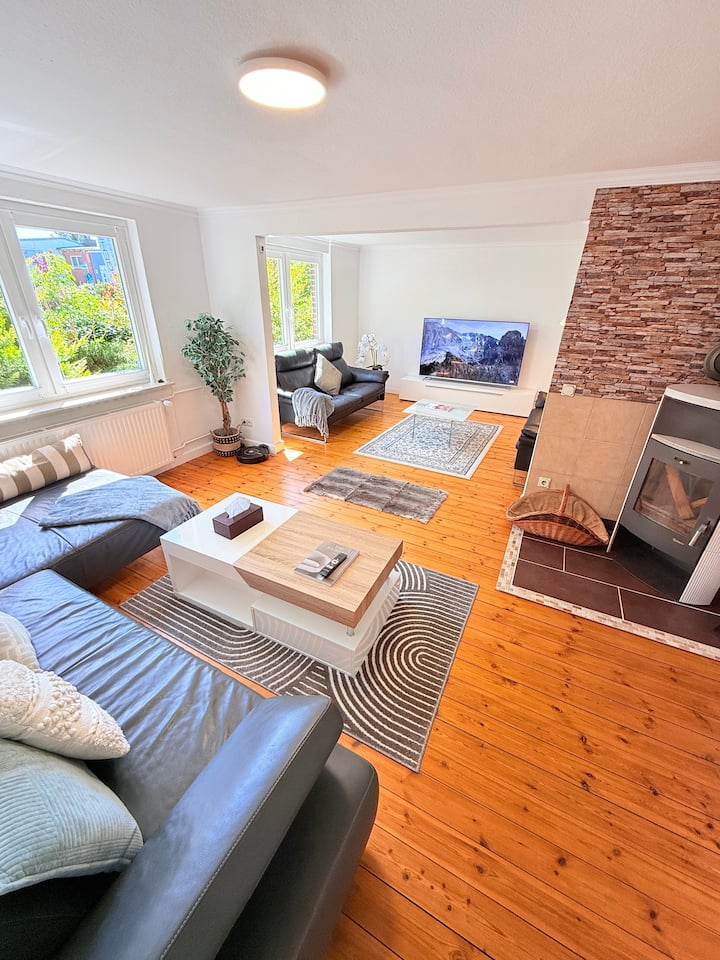 Ferienhaus Sauna, Kamin, Billard - Bad Segeberg